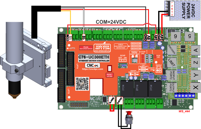 UCCNC Configuration for THC-2 Rev.5 on C76 or C94 | cnc4pc